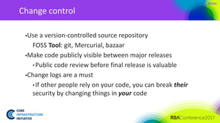Collaborative security : Securing open source software | PPT