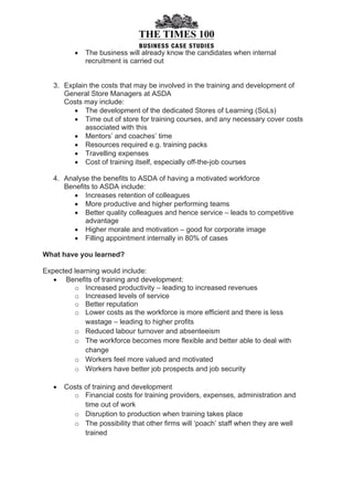 Asda edition-16-teacher-guide-costs-and-benefits-of-t+d | PDF