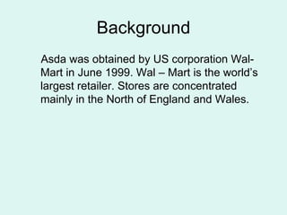 Asda Presentation | PPT