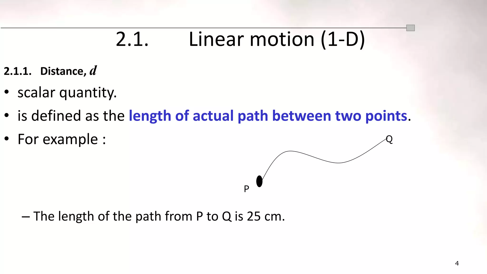 Kinematics of Linear Motion | PPTX