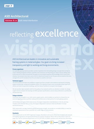 Asd Architectural Brochure 100dpi | PDF