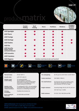 Asd Architectural Brochure 100dpi | PDF