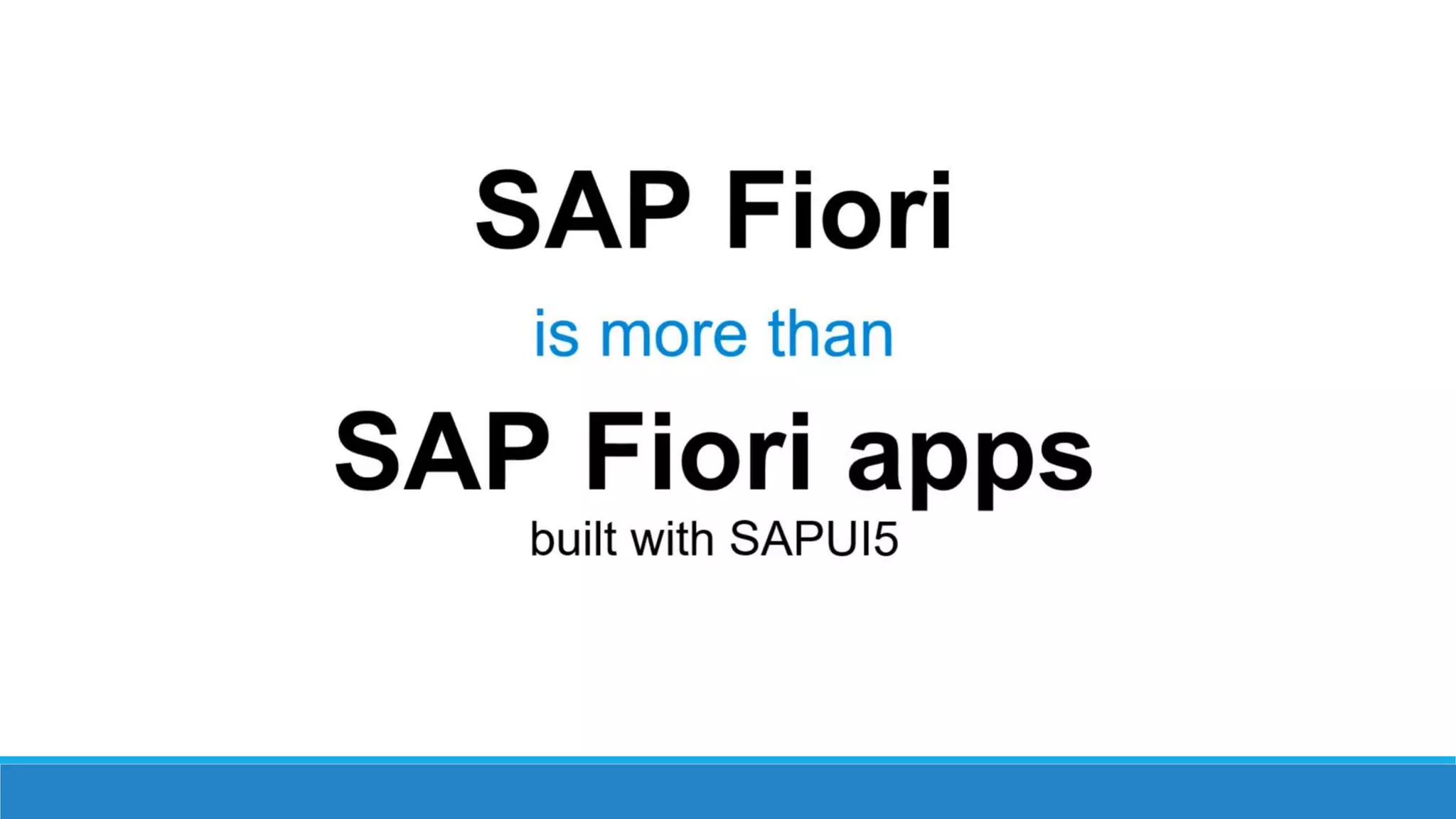 SAP Fiori 3 | PPTX | Computing | Technology & Computing