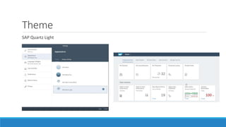 SAP Fiori 3 | PPTX | Computing | Technology & Computing