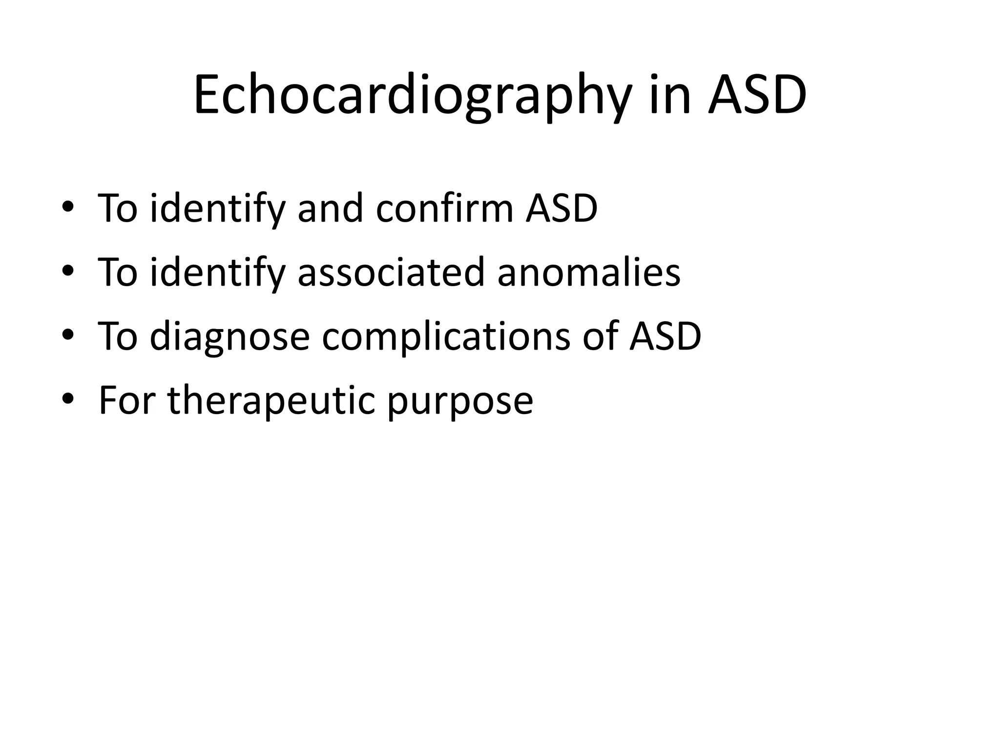 Asd echo assessment | PPTX