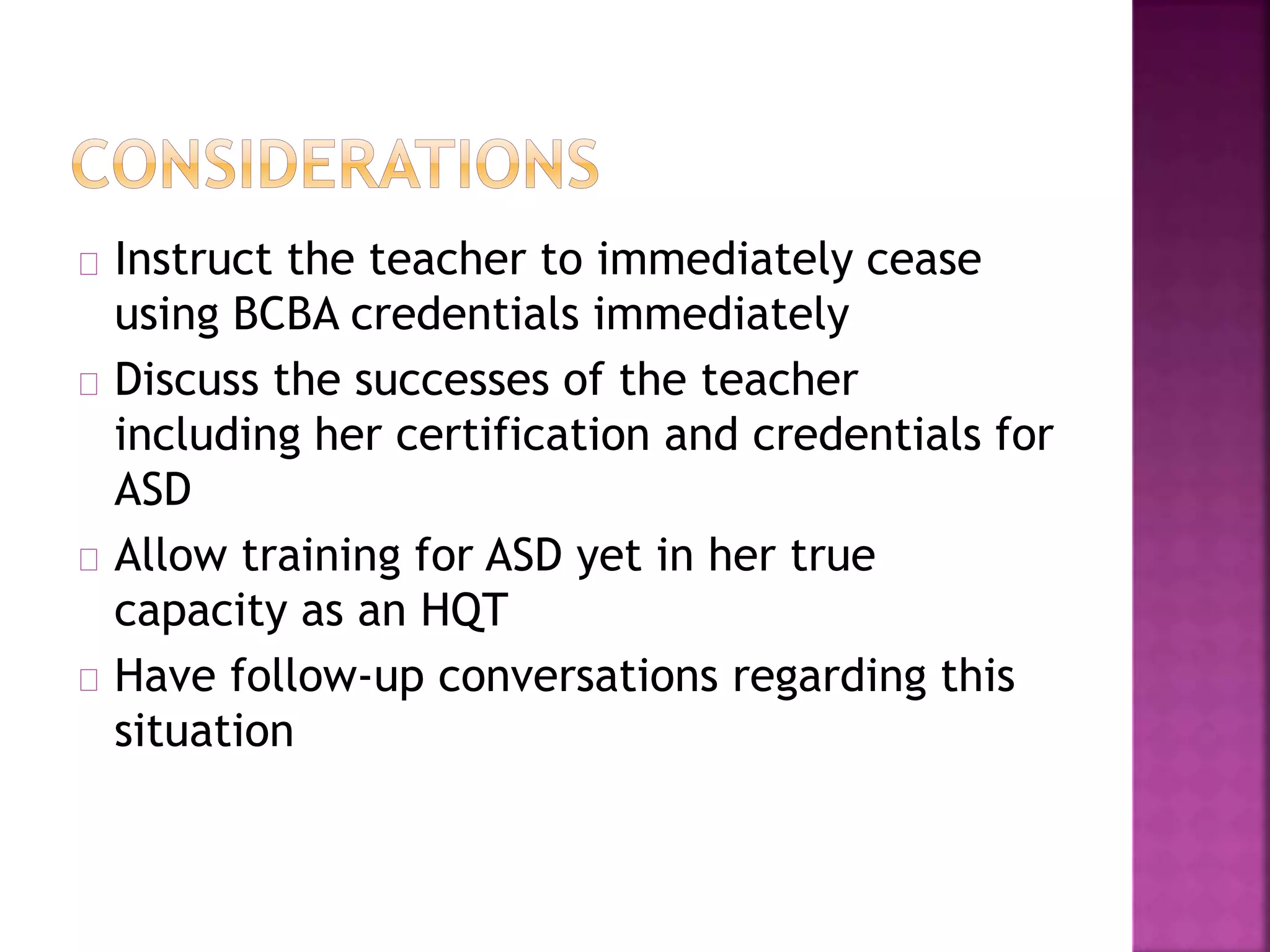 Asd ethical cosiderations | PPT