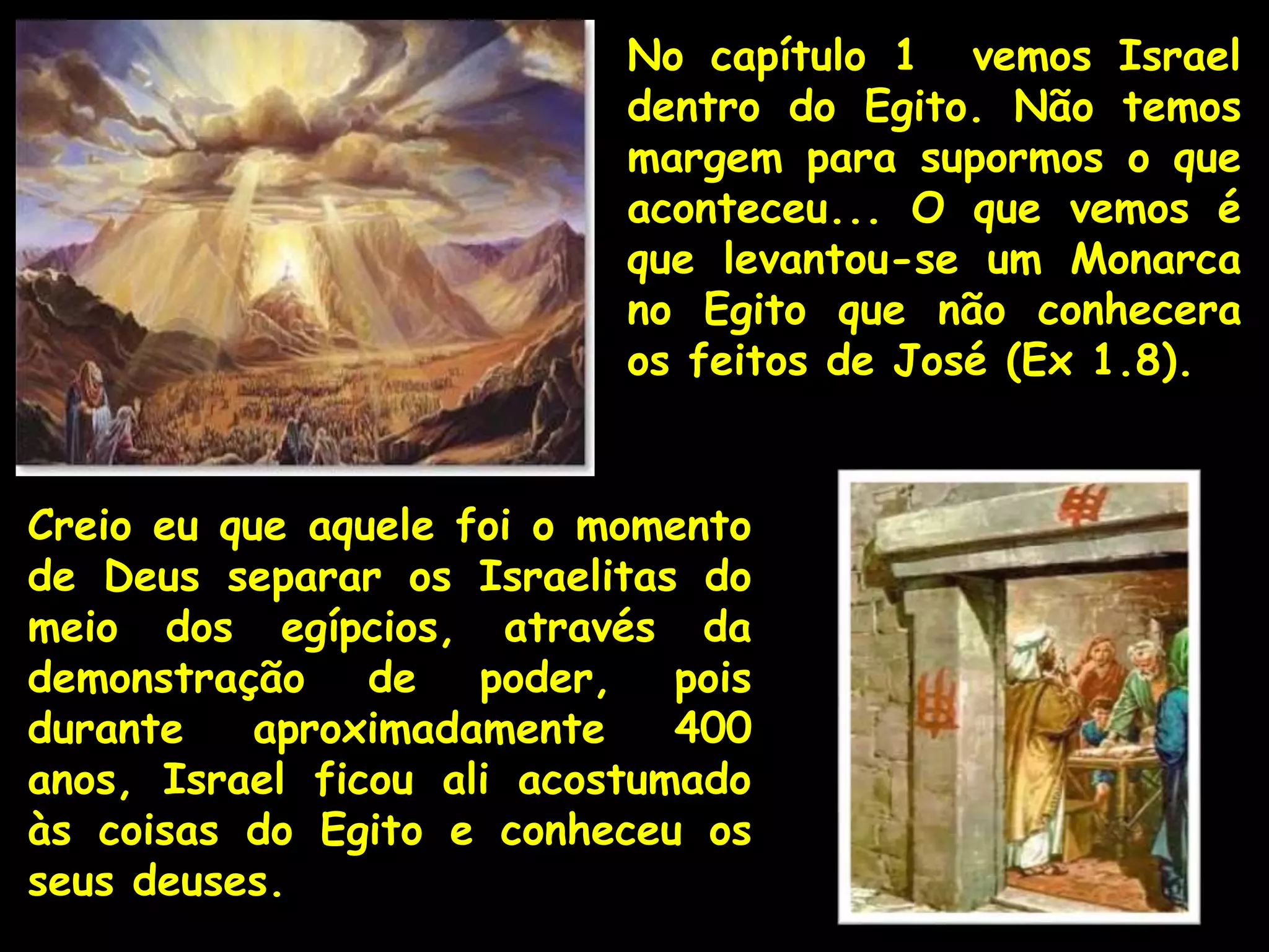 As dez pragas o deus de israel x os deuses do egito | PPTX