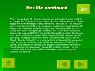 Hildegard Von Bingen | PPT | Christianity | Religion & Spirituality