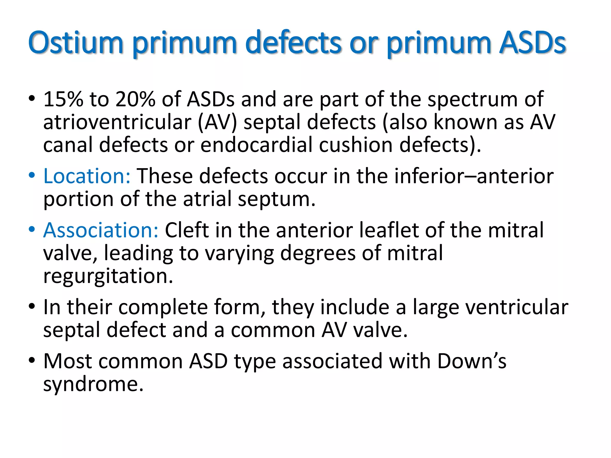 Atrial Septal Defect | PPTX