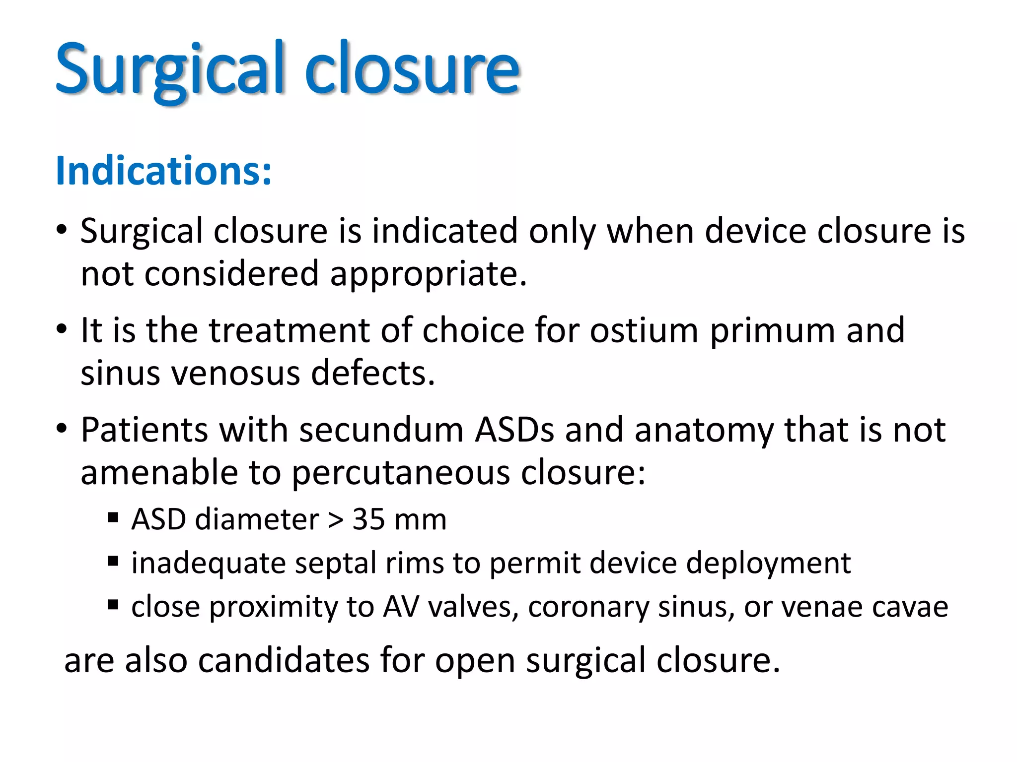 Atrial Septal Defect | PPTX