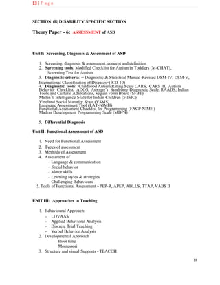 AUTISM SPECTRUM DISORDERS : ITS ETIOLOGY & EARLY INTERVENTIONS ...