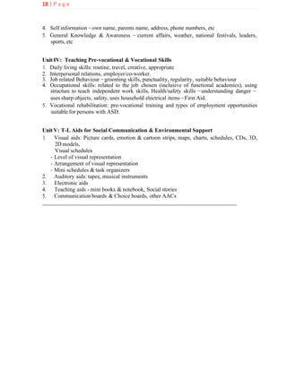 AUTISM SPECTRUM DISORDERS : ITS ETIOLOGY & EARLY INTERVENTIONS ...