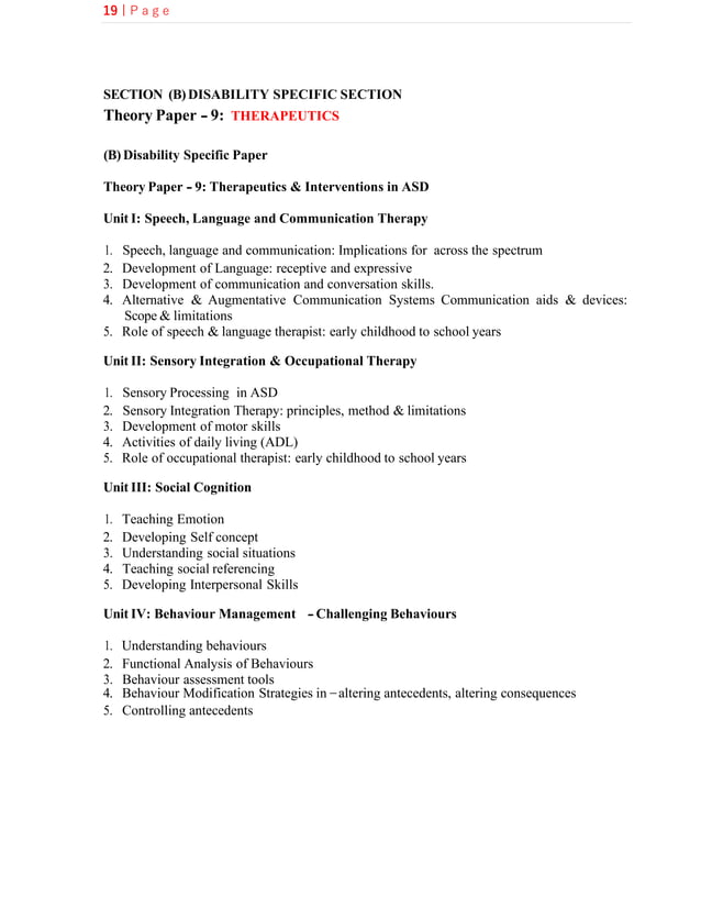AUTISM SPECTRUM DISORDERS : ITS ETIOLOGY & EARLY INTERVENTIONS” Chapters Invited ASD | PDF