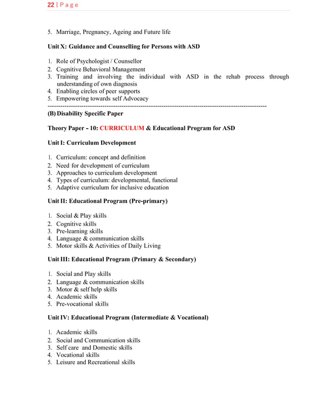 AUTISM SPECTRUM DISORDERS : ITS ETIOLOGY & EARLY INTERVENTIONS” Chapters Invited ASD | PDF