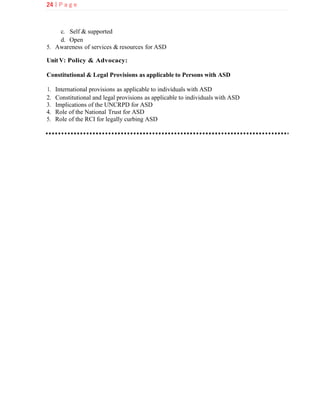 AUTISM SPECTRUM DISORDERS : ITS ETIOLOGY & EARLY INTERVENTIONS ...