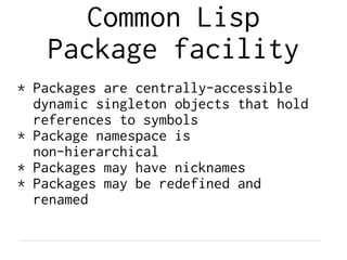 Loading Multiple Versions of an ASDF System in the Same Lisp Image | PPT