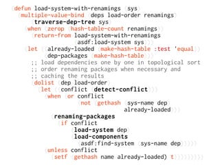 Loading Multiple Versions of an ASDF System in the Same Lisp Image | PDF