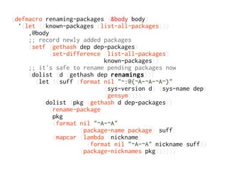 Loading Multiple Versions of an ASDF System in the Same Lisp Image | PPT