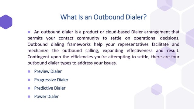 Types Of Dialers Used in Call Centers In 2023 | PPT