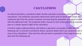 ASDialer | Differences between Predictive and Progressive Dialers In 2023 | PPTX