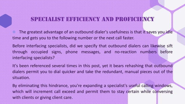 ASDialer | Exploring the Benefits of Outbound Dialers In 2023 | PPT