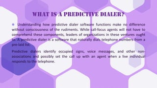 ASdialer | A Comprehensive Guide to Predictive Dialers In 2023 | PPT