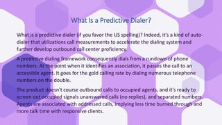 ASDialer | How to Utilize Predictive Dialer for Maximum Efficiency | PPT