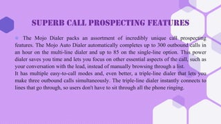 ASDialer | The Ultimate Guide to Mojo Dialer In 2023 | PPTX