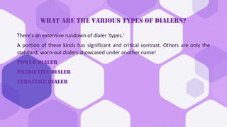 ASDialer | Everything You Need to Know About Dialers In 2023 | PPT