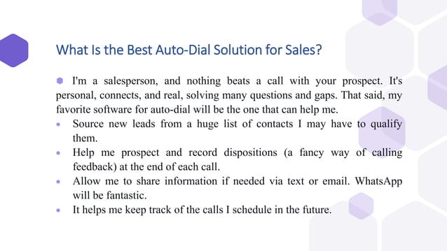 A Comprehensive Guide on Auto Dialer Software In 2023 | PPT