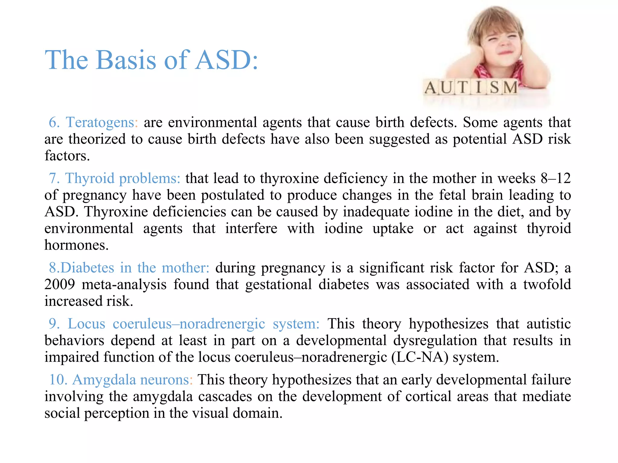 Autism Spectrum Disorder (ASD) Presentation | PPTX