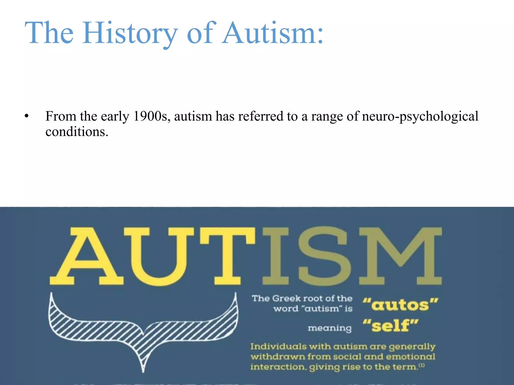 Autism Spectrum Disorder (ASD) Presentation | PPTX