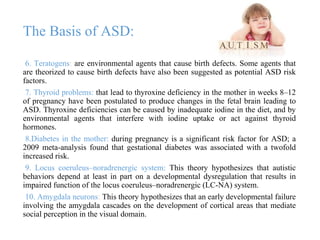 Autism Spectrum Disorder (ASD) Presentation | PPTX