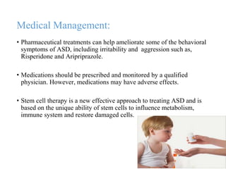 Autism Spectrum Disorder (ASD) Presentation | PPTX