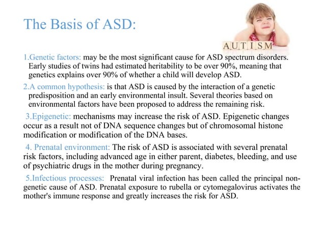 Autism Spectrum Disorder (ASD) Presentation | PPTX | Pregnancy ...