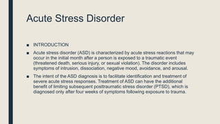 ASD,PTSD & AD.pptx
