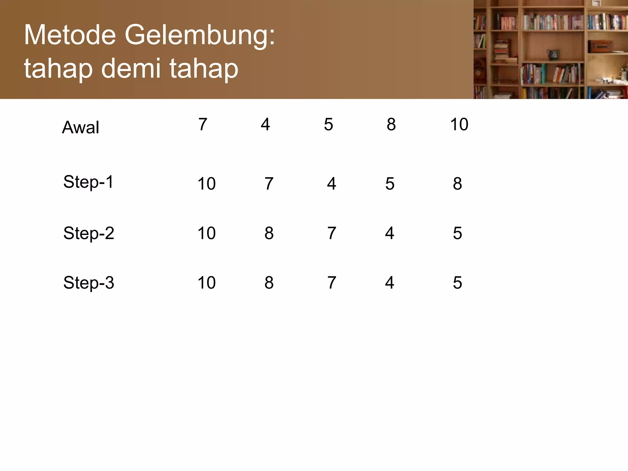 Asd sesi sorting part1 | PPT