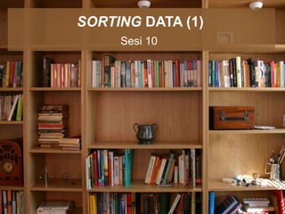 Asd sesi sorting part1 | PPT
