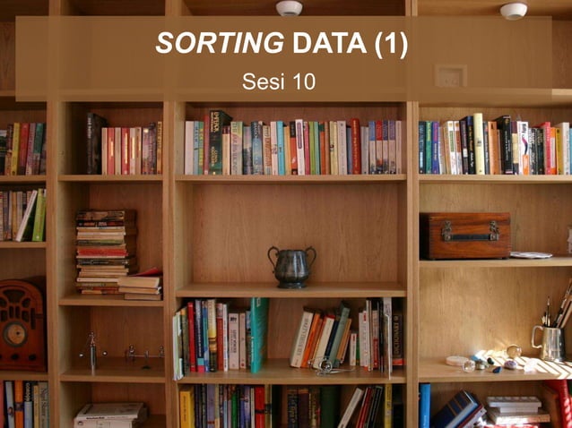 Asd sesi sorting part1 | PPT