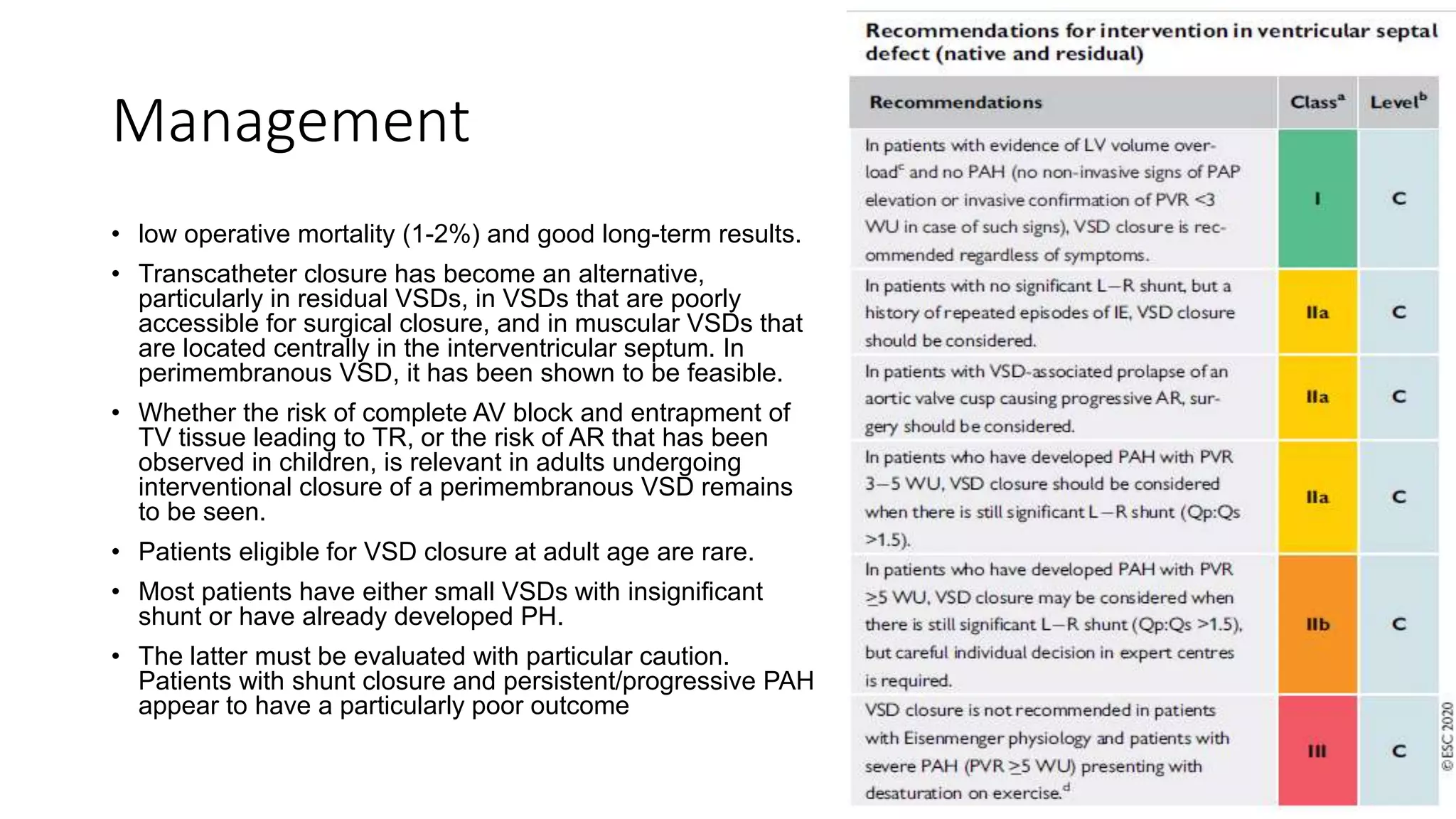 Atrial Septal Defects, Ventricular septal defects Assessment ...