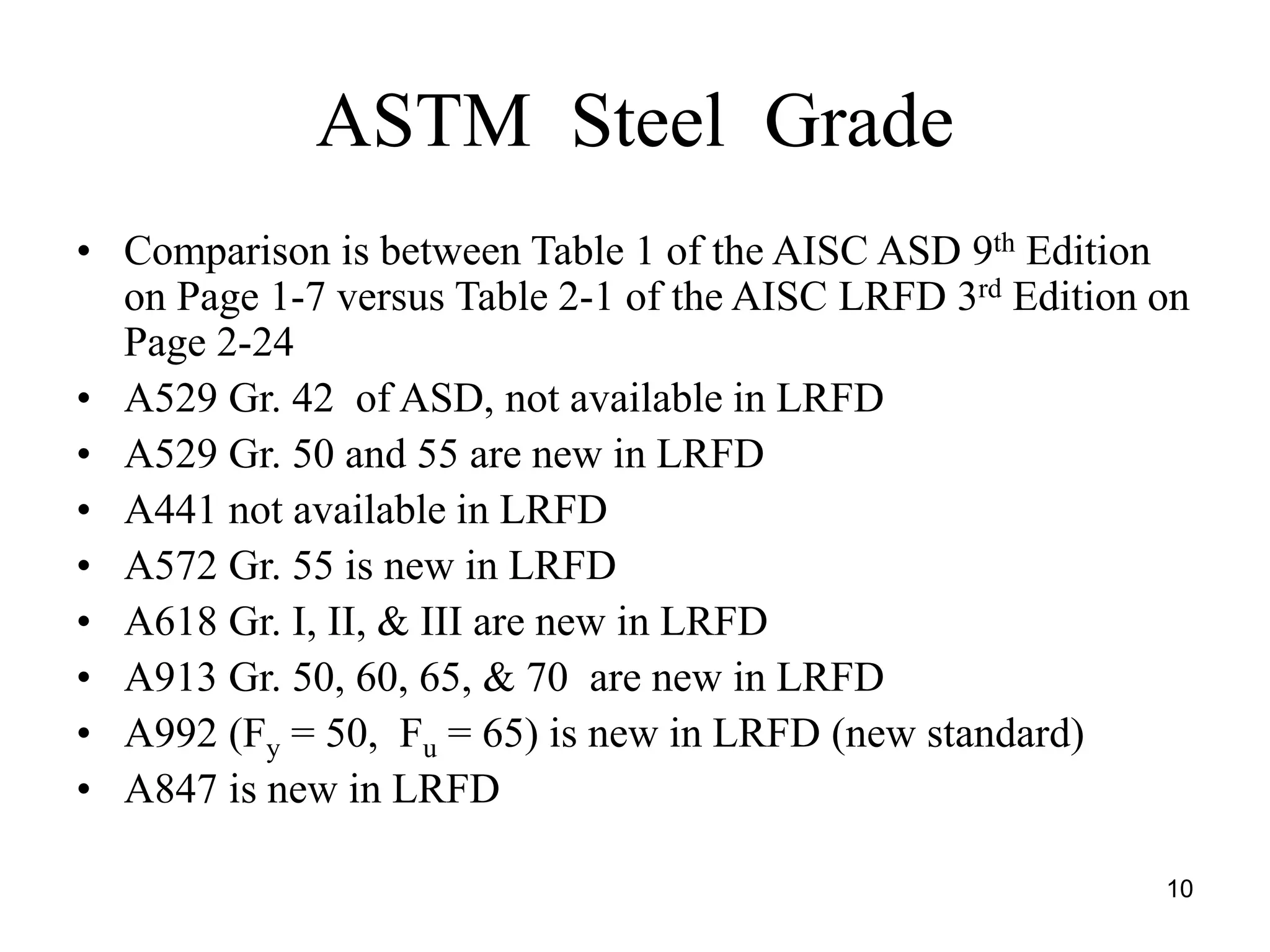 General Comparison between AISC LRFD and ASD.pdf