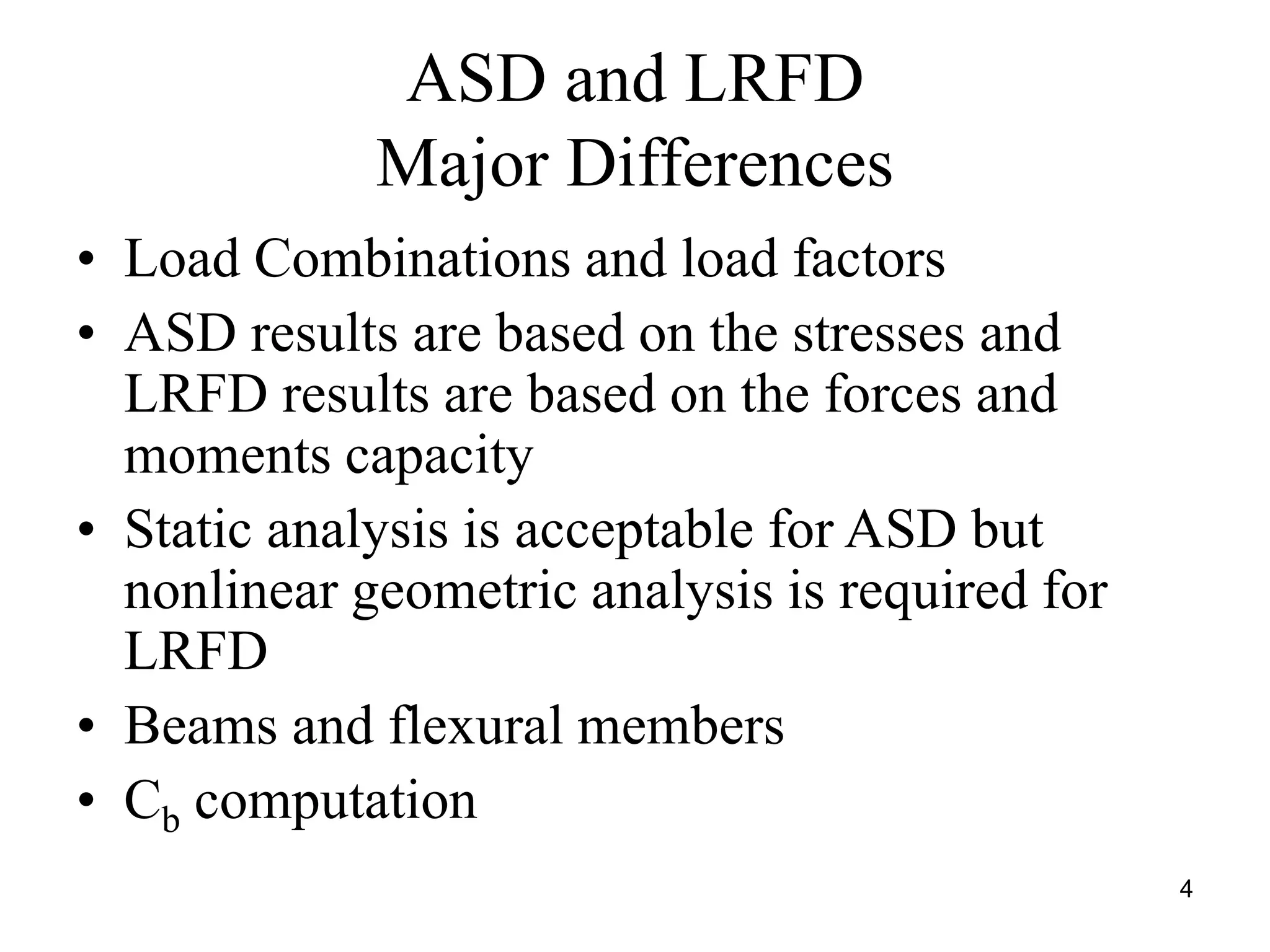 General Comparison between AISC LRFD and ASD.pdf