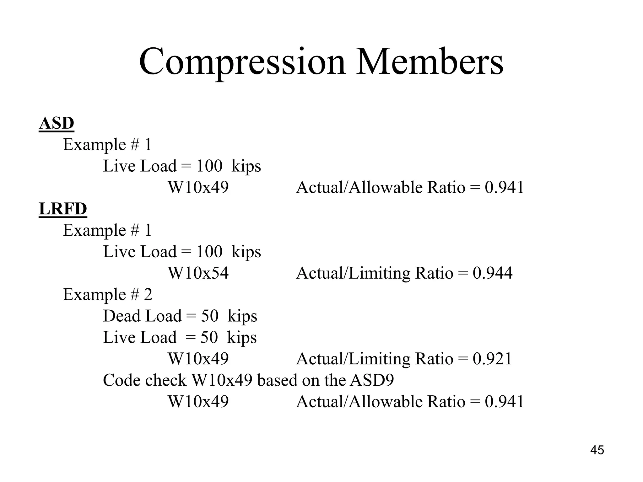 General Comparison between AISC LRFD and ASD.pdf