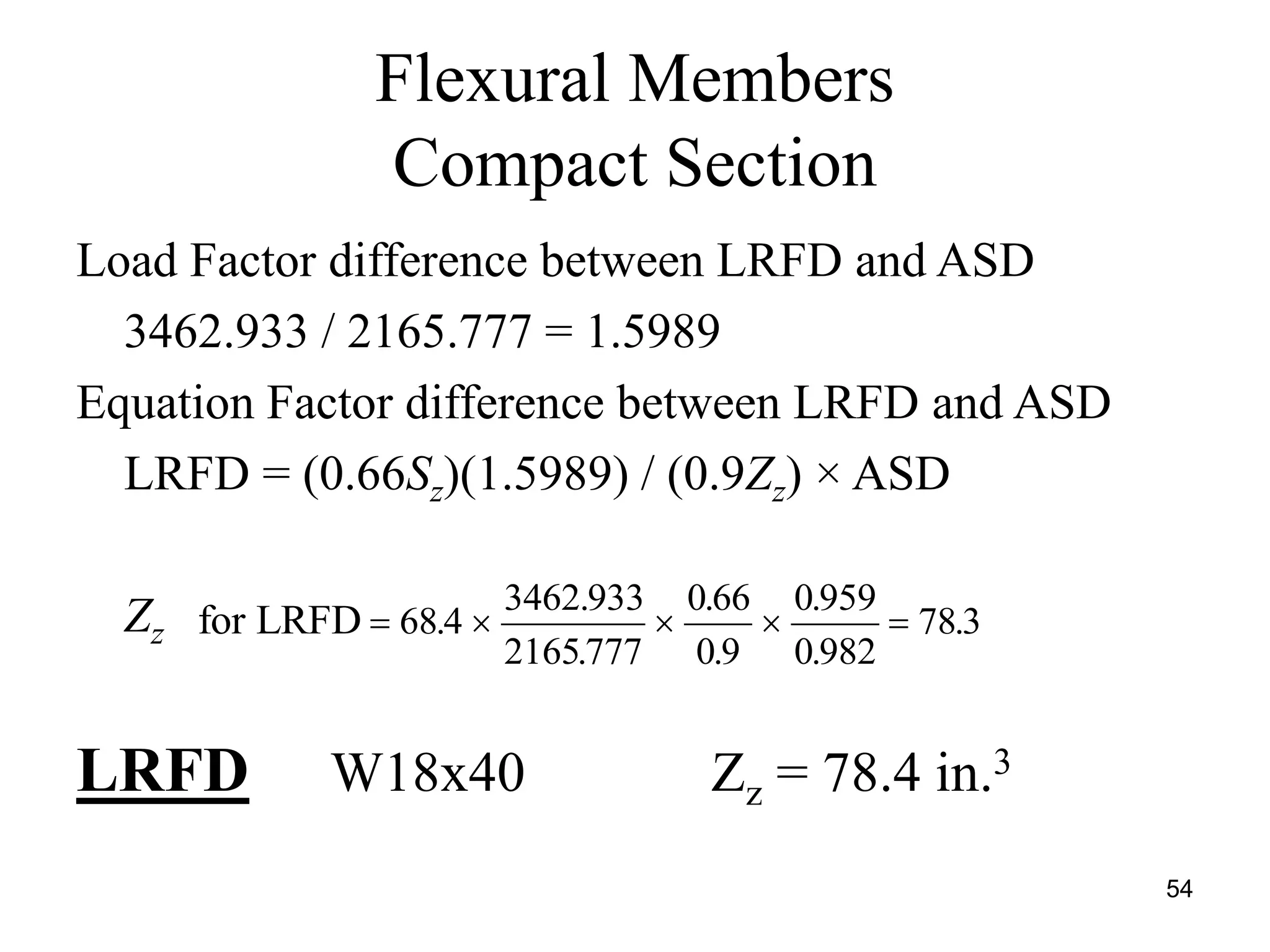 General Comparison between AISC LRFD and ASD.pdf