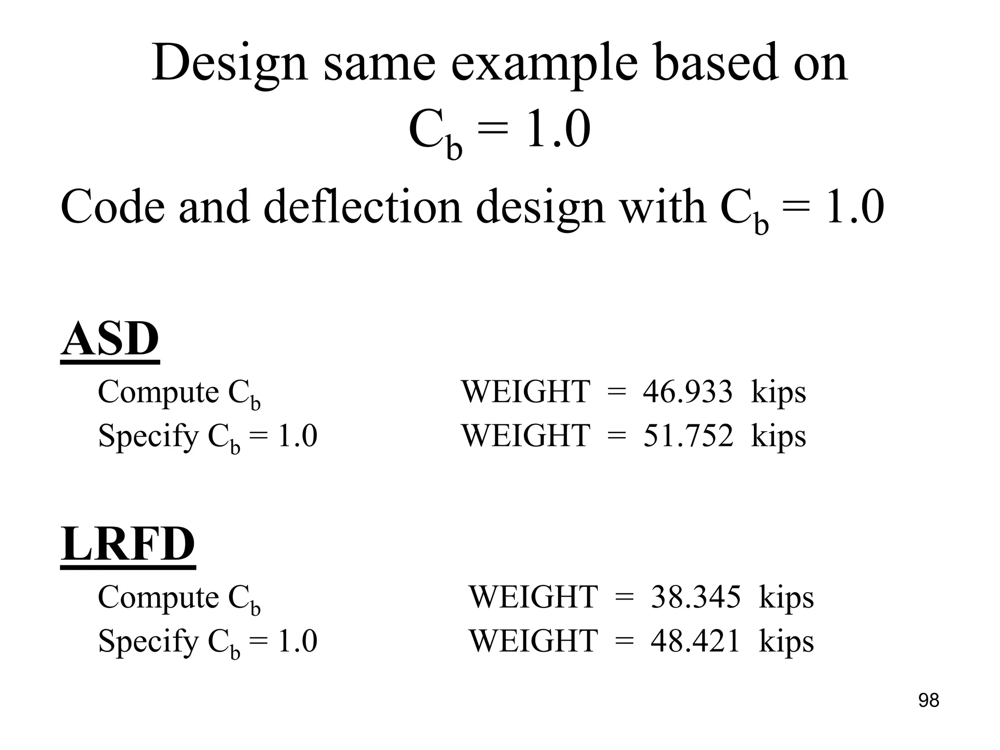 General Comparison between AISC LRFD and ASD.pdf