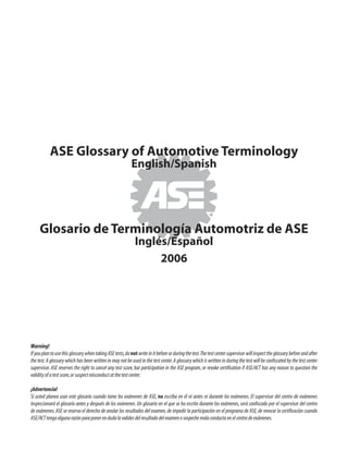 Ase diccionario-automotriz | PDF