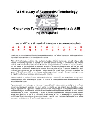Ase glossary---test-center-version | PDF