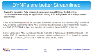 Sybase ASE 15.7- Two Case Studies of Successful Migration | PPT