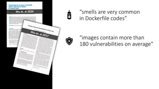 What Quality Aspects Influence the Adoption of Docker Images? | PPT