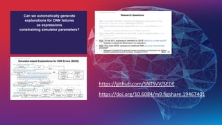 Simulator-based Explanation and Debugging of Hazard-triggering Events in DNN-based Safety ...